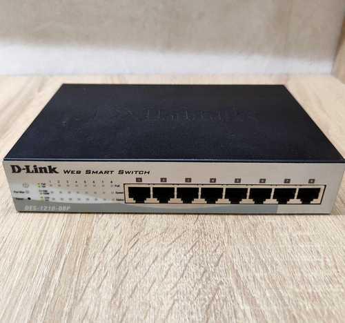 Коммутатор D-Link DES-1210-08P