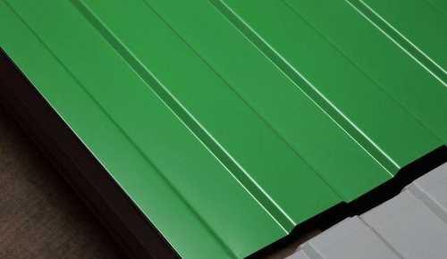 Профнастил С8 1200/1150x0,5 мм, лиственно-зеленый