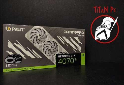 NEW Pallit RTX 4070Ti Gaming Pro White 12gb /Обмен