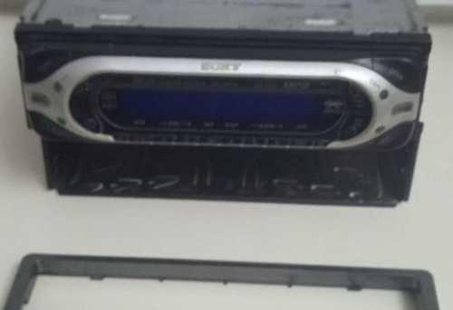 Автомагнитола Sony xplod (аудио вход, fm, mp3)