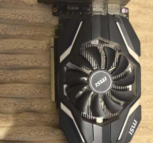 Видеокарта gtx 1050 ti 4gb msi