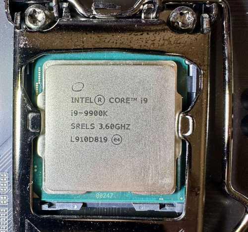 Процессор intel core i9 9900K