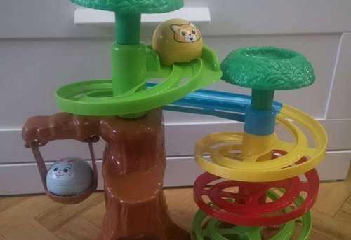 Развивающая игрушка Playgo центр Дерево-горка с ша