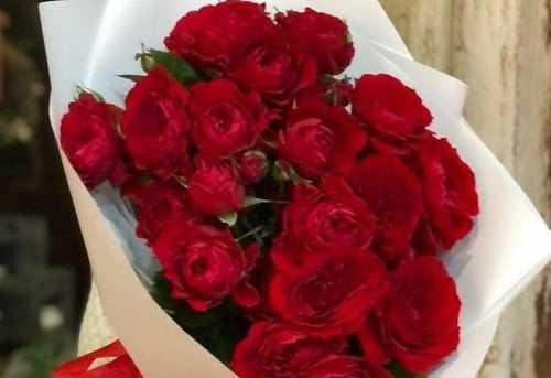 Букет цветов кустовые пион.розы, цветы доставка