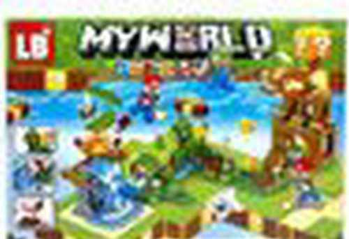 Конструктор 632 My World 335 деталь Супер Марио