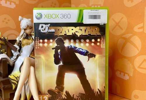 Xbox 360 Def Jam Rapstar б/у