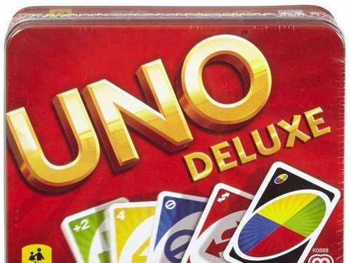 Настольная игра Uno Делюкс