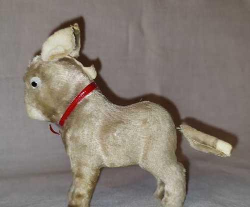 Игрушка заводная Ослик гдр 1960-е гг