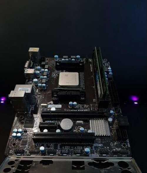 Комплект AMD A4+FM2+4GB