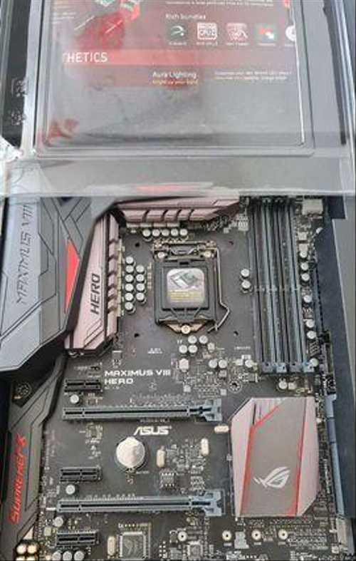 Материнская плата Asus maximus viii Hero