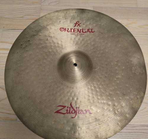 Zildjian oriental crash of doom 22