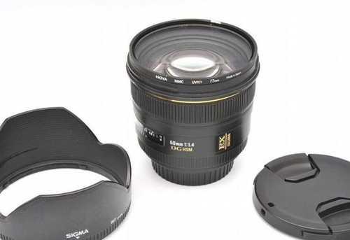 Sigma AF 50 mm f/1.4 DG HSM -Canon EF