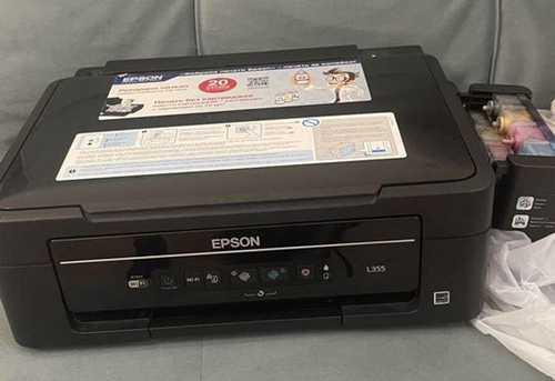 Принтер мфу струйный epson l355