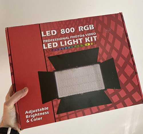 LED U800 RGB цветной видеосвет