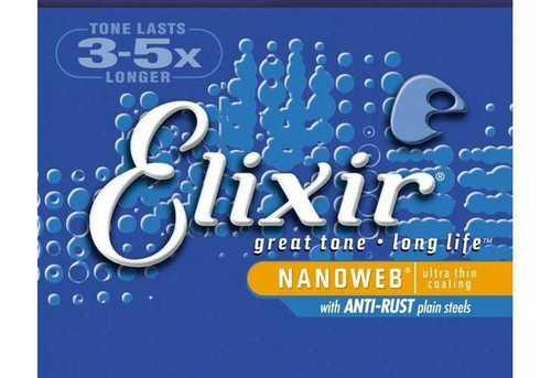 Струны для электрогитары Elixir 12152 nanoweb