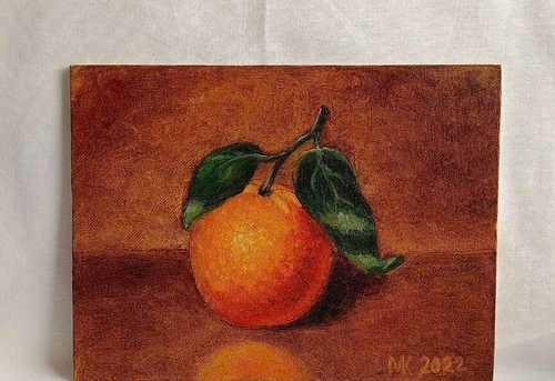 Картина "Сочный апельсин" 18*24см
