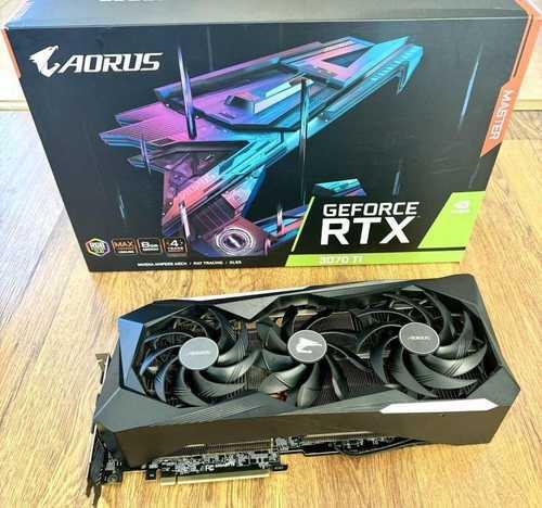 RTX 3070ti 8gb Gigabyte Aorus / Обмен