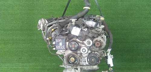 Двигатель с навесным двс toyota mark X GRX120 4GR