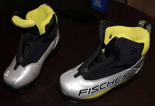 Лыжные детские ботинки fischer