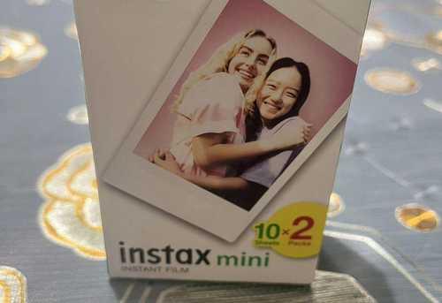 Картриджи instax mini