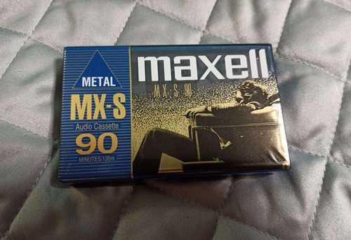 Аудиокассеты maxell MX-S 90 Metal 1998 год