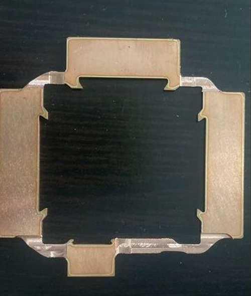 Пластина - термопрокладка из меди 1,5 мм