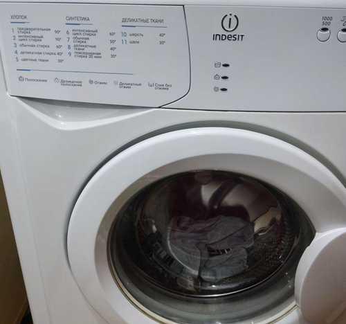 Стиральная машина indesit wisn100