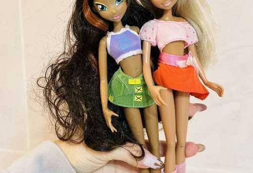 Winx школьницы Лейла и Флора Гиочи Giochi куклы