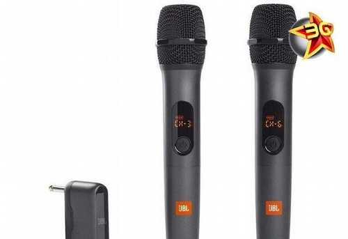 Микрофон JBL Wireless Microphone Set Black комплек