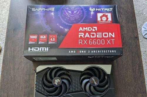 Видеокарта AMD radeon rx 6600 xt