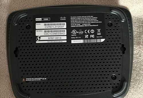 Маршрутизатор Cisco linksys E2000