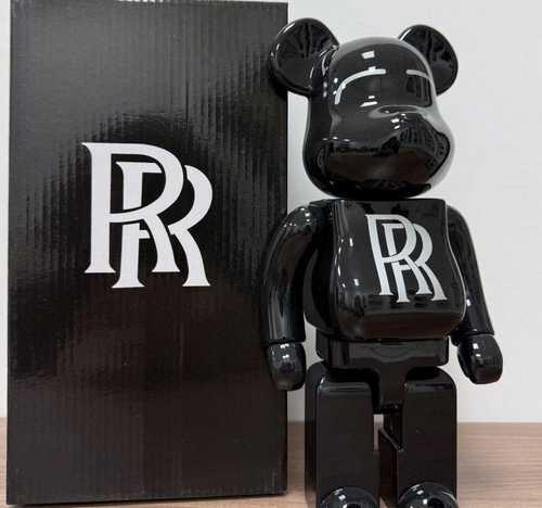 Трендовый Мишка Bearbrick 400% Rolls-Royce Black