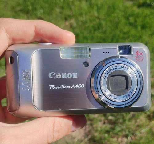 Y2K Фотоаппарат Canon Powershot a460 + Примеры