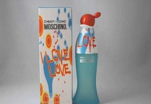 Moschino I Love Love элитный парфюм, оригинал