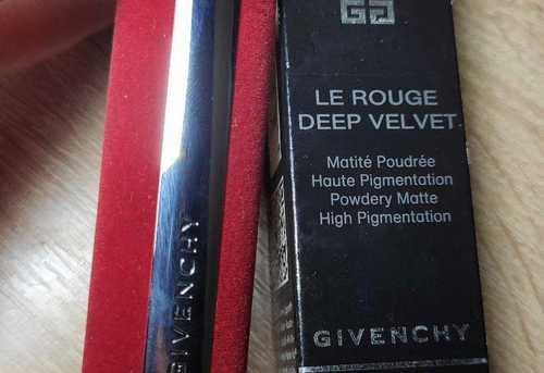 Помада givenchy le rouge deep velvet 25
