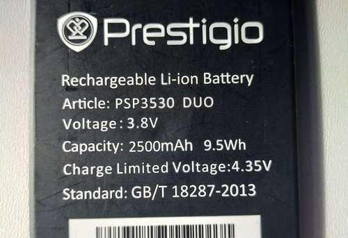 Аккумулятор для телефона Prestigio PSP3530 DUO