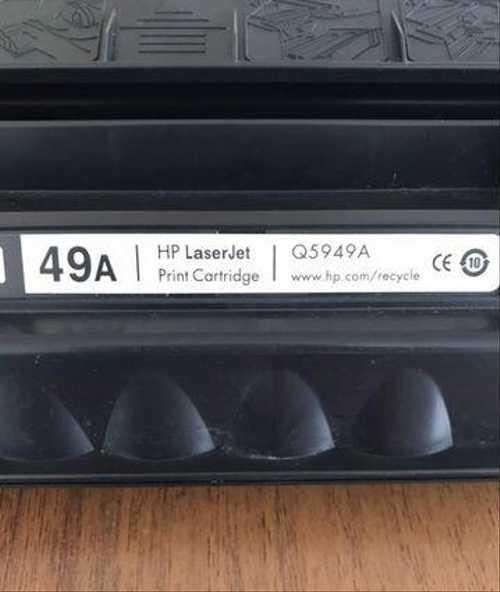 Картридж лазерный HP 49A (Q5949A) черный