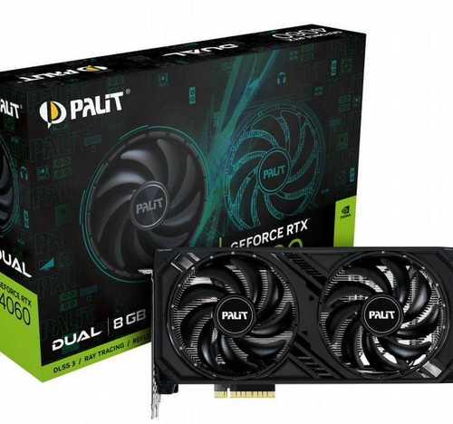 Видеокарта palit PA-RTX4060 Dual 8GB