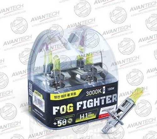 Галогенные лампы Avantech H1 3000K, Корея