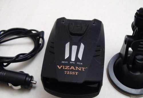 Видеорегистратор+Радар-Детектор vizant-735 ST