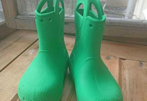 Резиновые сапоги crocs c8