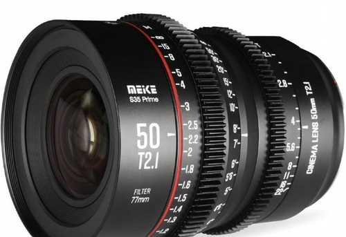 Объектив Meike S35 Prime 50mm T2.1 EF