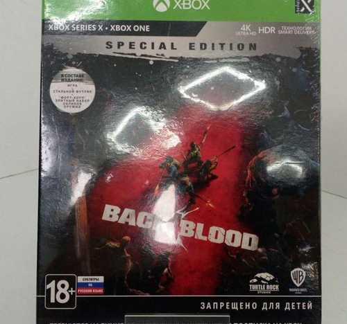 Игровые диски. Xbox Series X Back 4 Blood