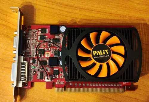 Видеокарта Palit GeForce GT 220 Green DDR2 512 Мб