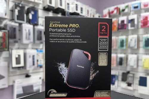 Портативный SanDisk Extreme PRO SSD V2 2TB
