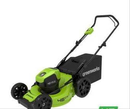 Газонокосилка аккум. greenworks GD40LM46HP