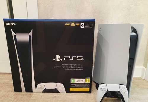 Sony PS5 DE+Мarvel Spider Man 2 и GoW Ragnarok