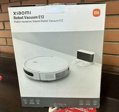 Робот пылесос xiaomi robot vacuum e12