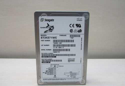 HDD Seagate ST34371WC (4,3GB) scsi SCA-80 №5