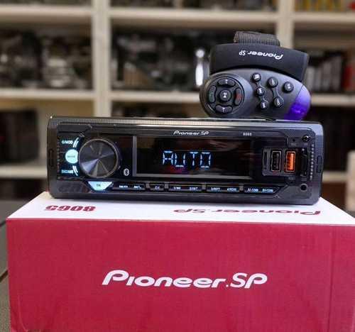 Магнитола Pioneer 1Din 12-24В с bluetooth 60Вт